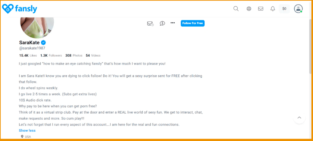 Become Fansly Creator: earning by selling photos and videos 18+